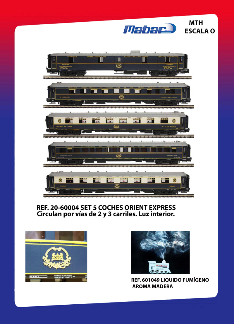 Mabar Tren S.L. – Novedades escala “0”, “H0” y vitrinas – Agrupament ...