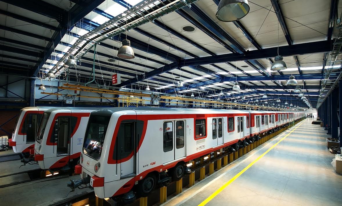 CAF – Adjudicación Metro Santiago de Chile – Agrupament Ferroviari de ...