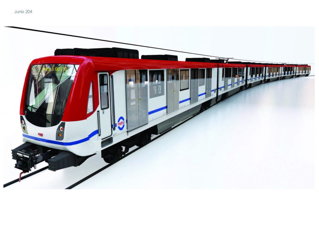 CAF SUMINISTRARÁ 18 UNIDADES PARA METRO DE QUITO – Agrupament ...